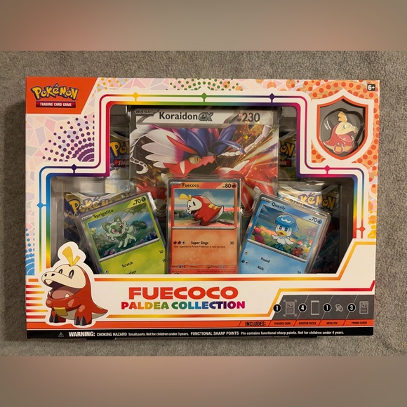 Pokemon | Toys | Pokemon Fuecocokoraidon Ex Paldea Collection Box ...